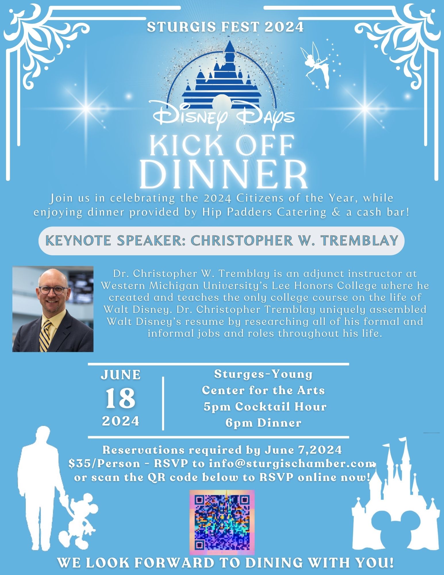 Tuesday Kick-Off Dinner - Sturgis Fest in Sturgis, Michigan June 18, 2024